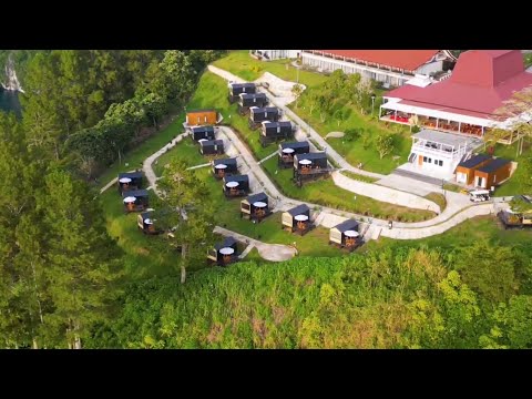 Beautiful View Lake Toba Parapat Bobo cabin Patra - YouTube