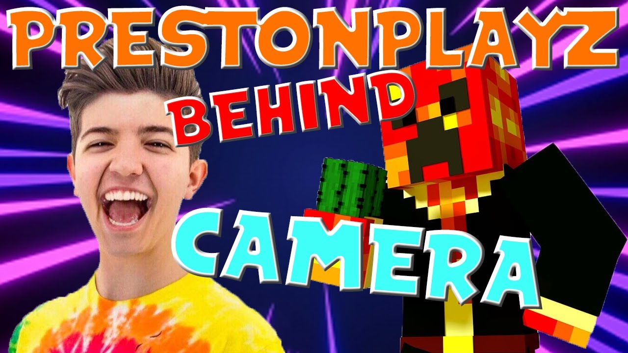 PRESTONPLAYZ BEHIND CAMERA! (My Experience With Preston) - YouTube