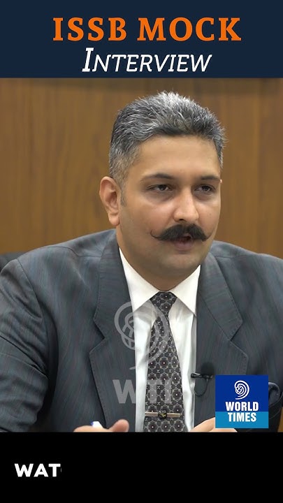 ISSB Mock Interview | World Times Institute | Who Is Your Favorite Heroin ? - YouTube