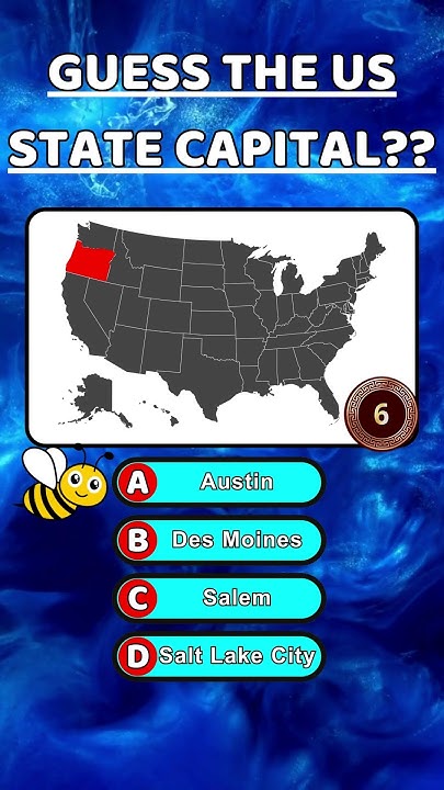 Guess the US State Capital 🇺🇸| Short 09 | Can You Identify US State ...
