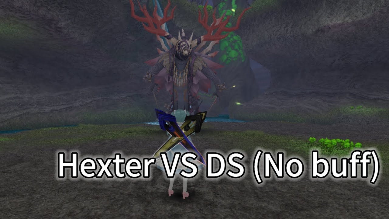 Toram Online - Hexter VS DS (No buff) - YouTube