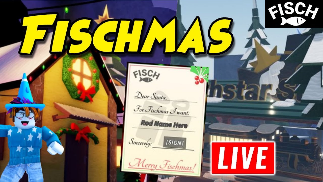 Fisch FISCHMAS NOW Event Quest LIVE - North Star, Glacial Ridge, Santa ...