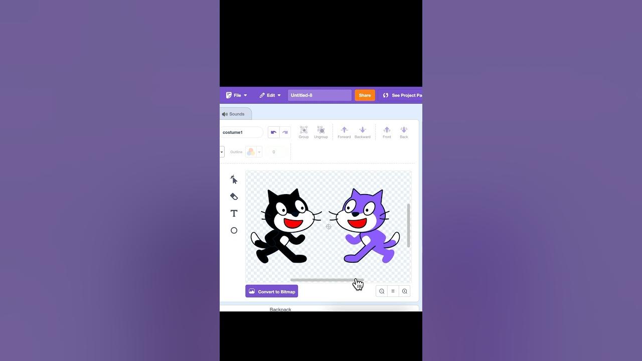 Make Scratch Cat A Pair! #scratch #scratchtutorial #scratchcoding #shorts - YouTube