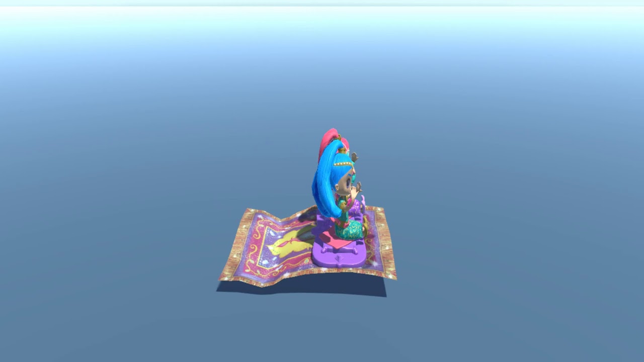 Shimmer and Shine Magical Flying Carpet - YouTube