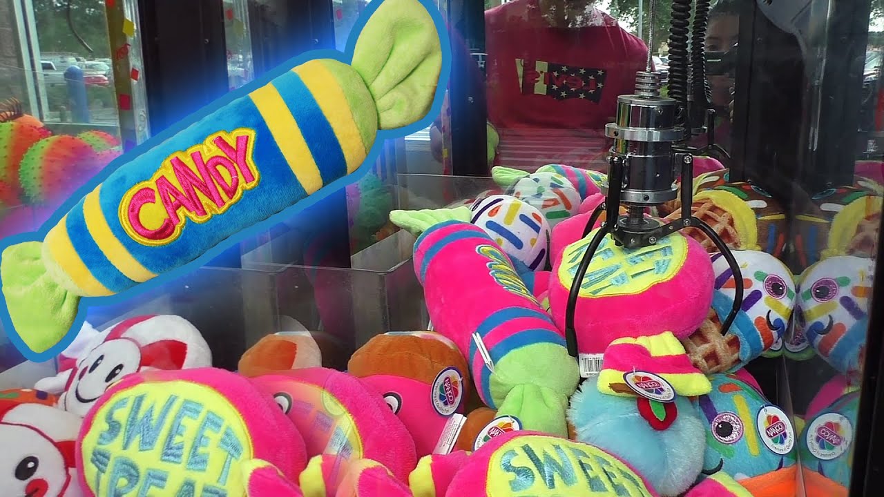 Sweet Claw Machine Wins - YouTube