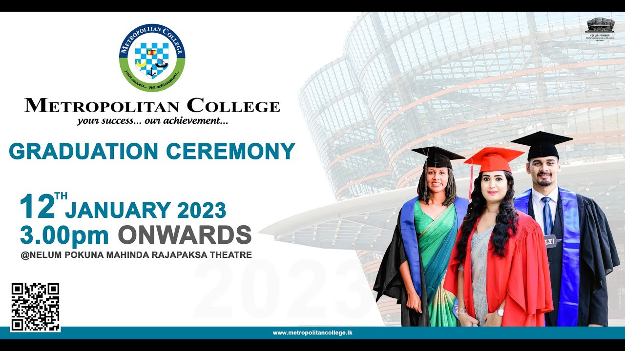 Metropolitan College Graduation Ceremony - 2023 - YouTube