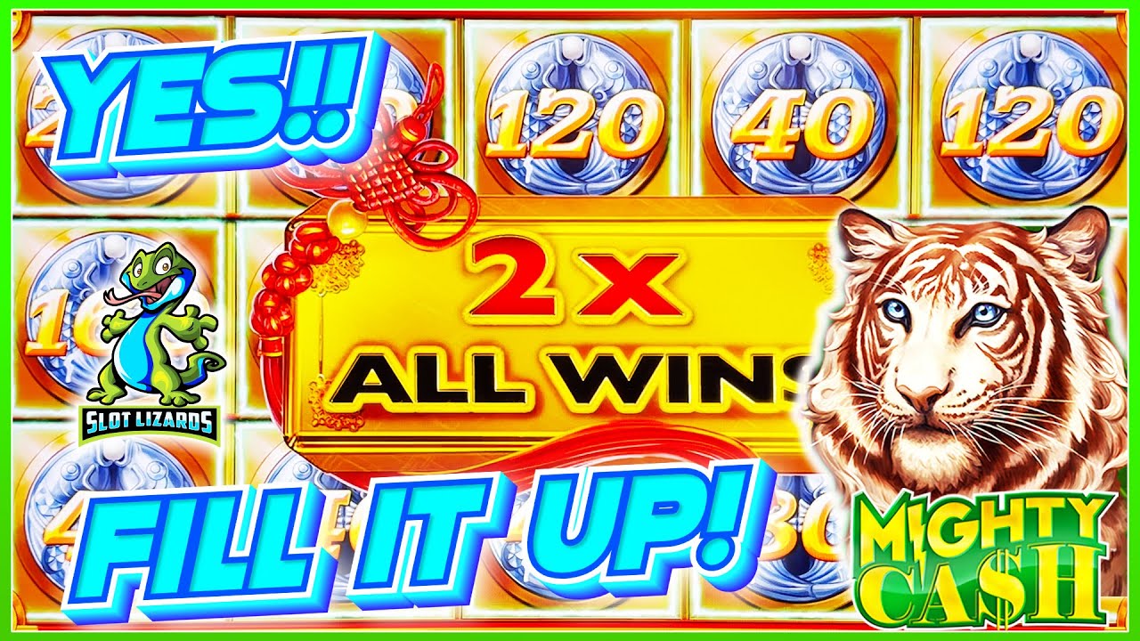 TIGER ROAR FULL SCREEN AWESOMENESS! Mighty Cash Tiger Roar Slot - YouTube