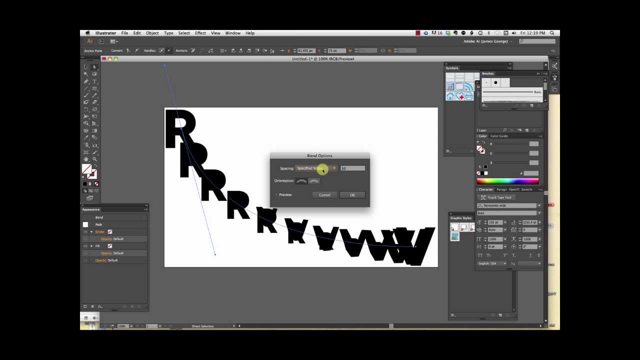 How To Blend Shapes In Illustrator YouTube how-to-blend-shapes-in-illustrator-youtube