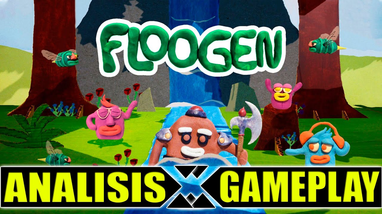 Jugamos a [ Floogen ] El dark souls de la plastilina - YouTube