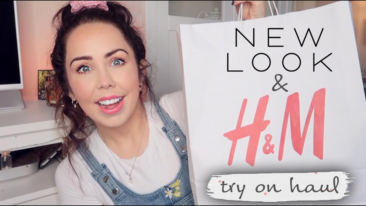 NEW LOOK & H&M TRY ON HAUL 2019 | What's New In - YouTube
