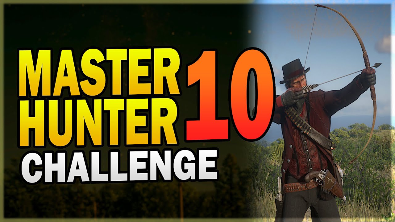 Master Hunter 10 Challenge in Red Dead Redemption 2 - Red Dead ...