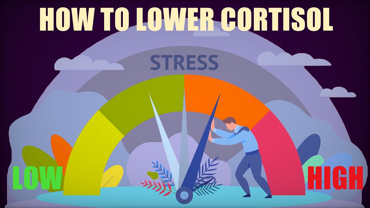 HOW TO LOWER CORTISOL. STRESS MANAGEMENT - YouTube