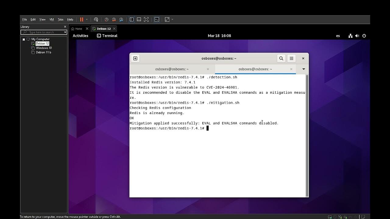 CVE-2024-46981 Redis Detection & Mitigation - YouTube