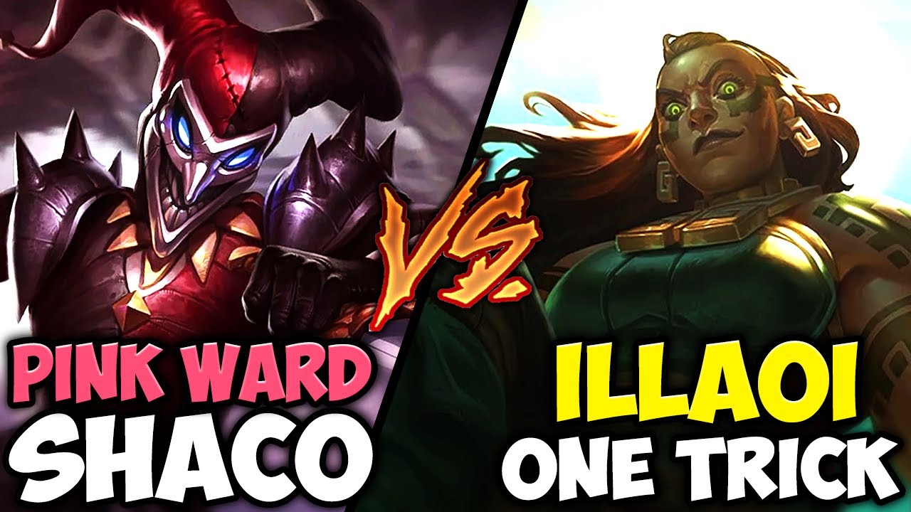 PINK WARD SHACO VS. MASTER ILLAOI ONE TRICK | WHO WINS? - YouTube