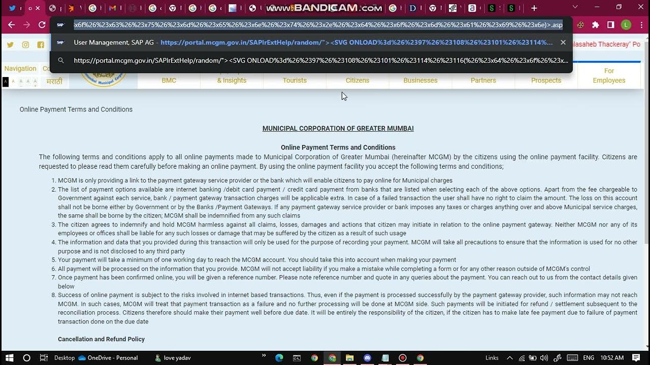 XSS ( Cross Site Scripting) On Indian Government | bug bounty POC ...