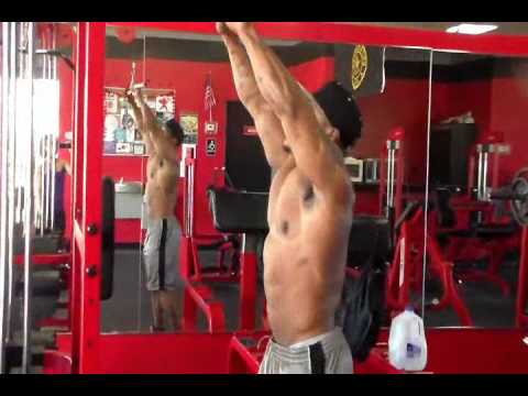 NPC Bodybuilder Charles Curtis Trains 10 days out from Miami shoot ...