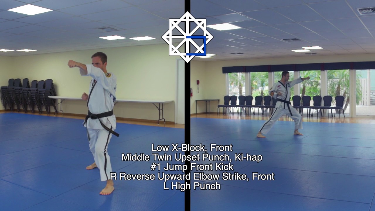ATA Songahm Taekwondo - Blue Belt - YouTube