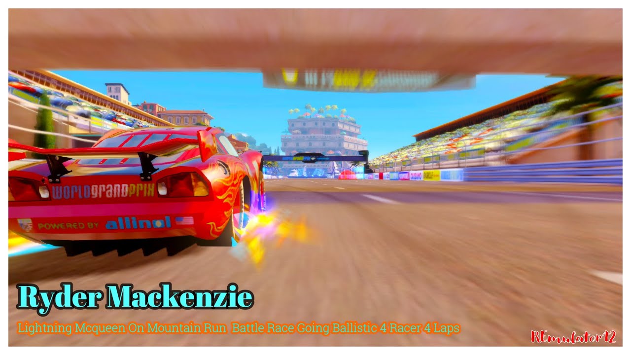 Cars 2 The Video Game | Lightning McQueen - Battle Race (GB 4 Racers ...