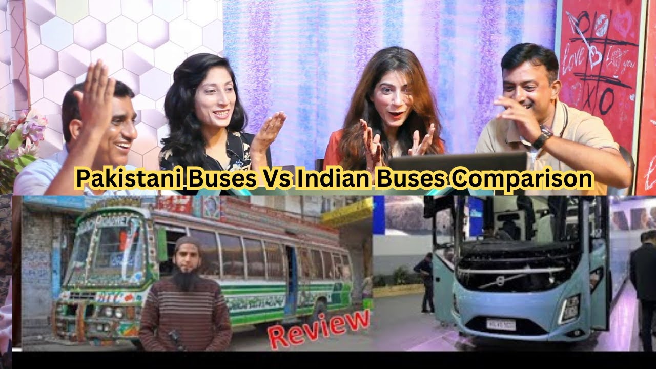 Pakistani Buses Vs Indian Buses Comparison || 2024 || India vs Pakistan ...