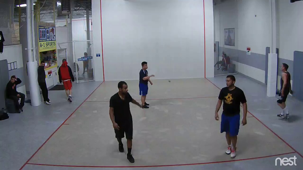 A-1 Handball: Michael Ngai/Michael K. vs. Los/Abir 3/19/17 - YouTube