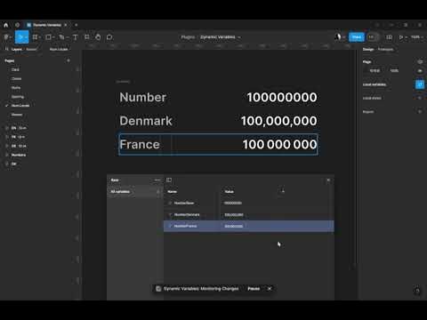 Dynamic Variables Plugin Usage Example - Formatting Numbers - YouTube