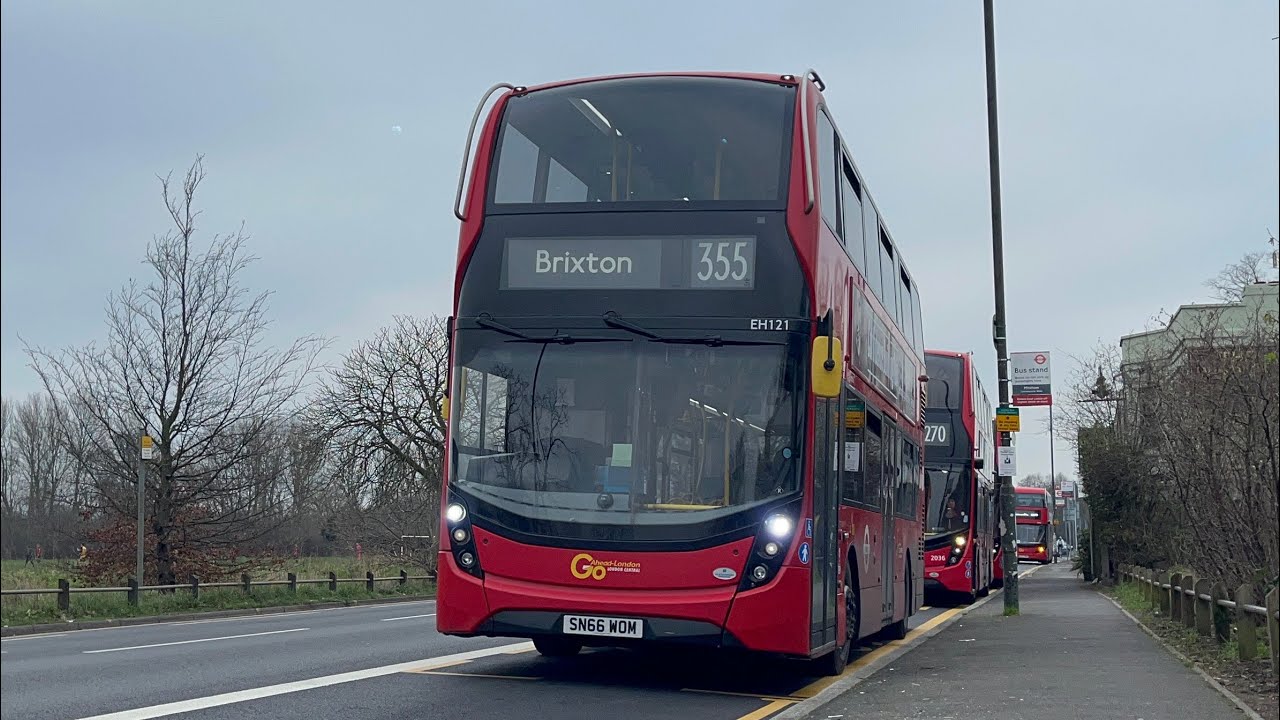 FRV. Go Ahead London Route 355. Mitcham - Brixton. Enviro400 MMC Hybrid ...