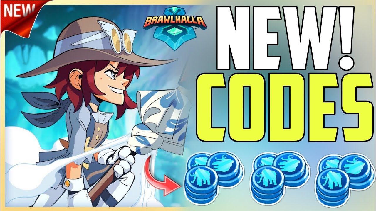 🚨 Finally New🚨 BRAWLHALLA REDEEM CODES 2023 - BRAWLHALLA CODES 2023 - CODES BRAWLHALLA - YouTube