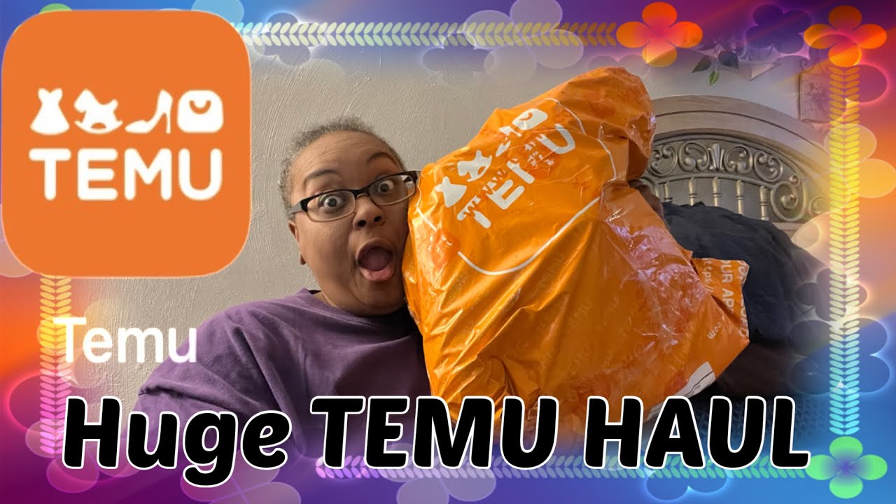 My Very 1st HUGE Temu HAUL🌺 - YouTube