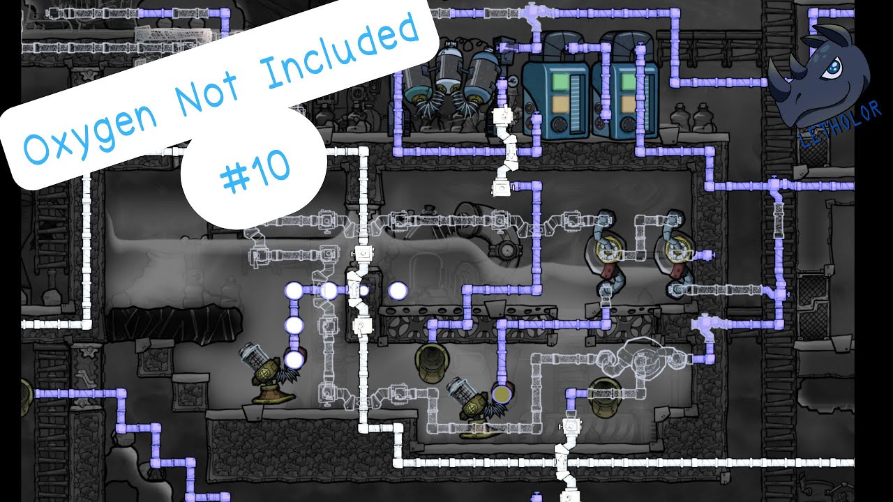 Oxygen Not Included - Liquid Pipe Hell | Part 10 - YouTube