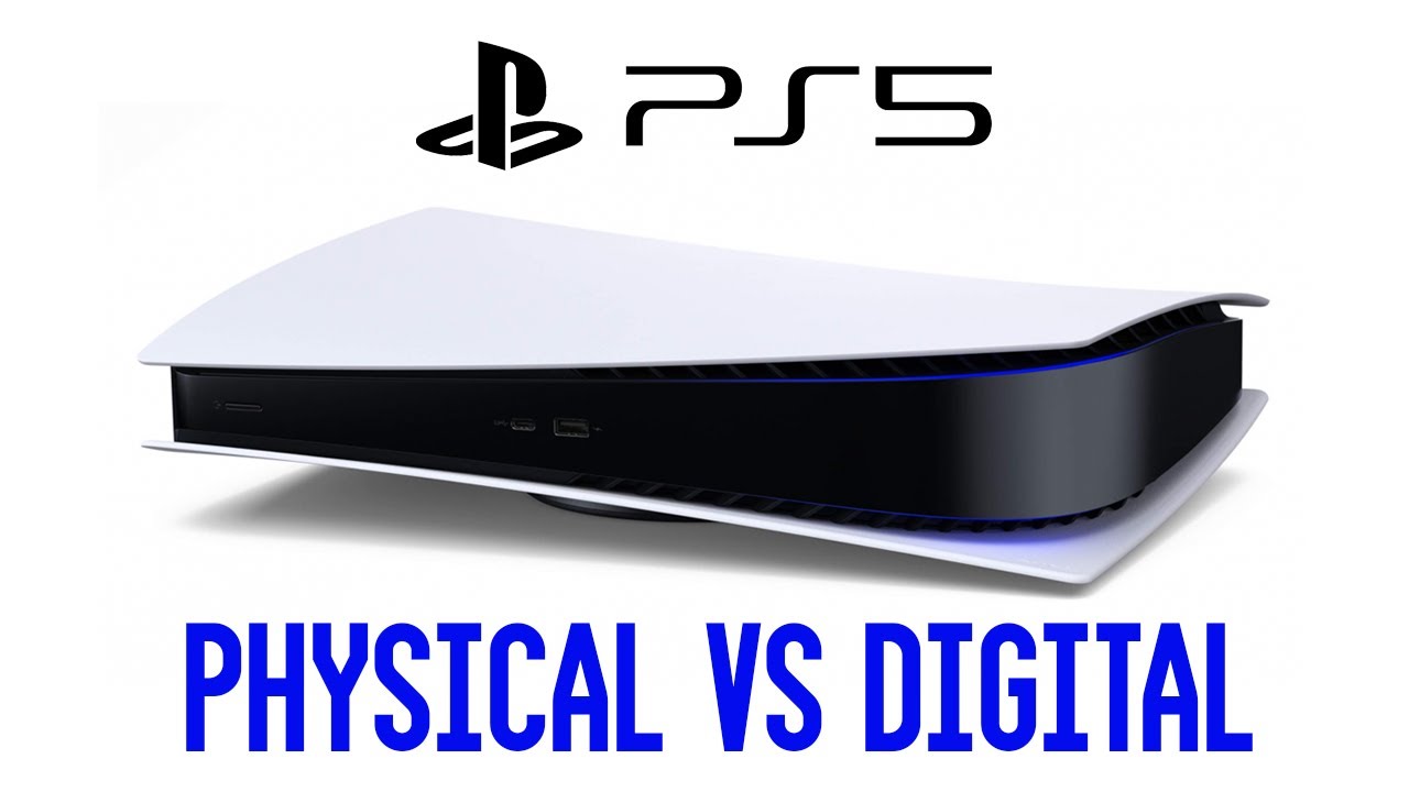 Why PS5 Digital Edition? Physical vs Digital Games (Sony's Game Plan ...