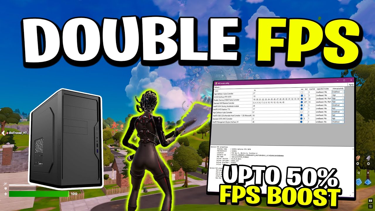 How to Double Your FPS in Fortnite Chapter 6 - MAX FPS & 0 DELAY - YouTube