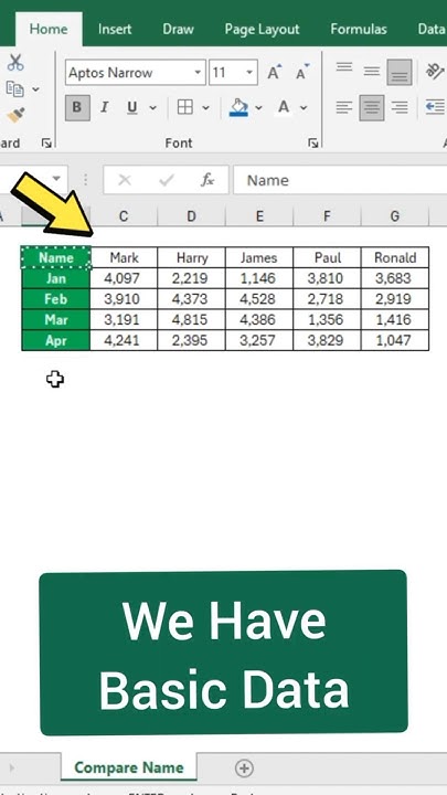 How To Change Data Rows & Columns In Excel #msexcel2016 #excel # ...