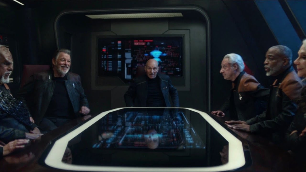 I Need You, All Off You • TNG Crew At One Table • Star Trek Picard ...