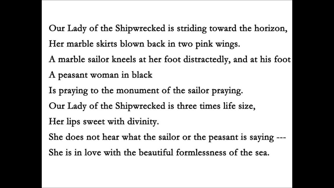 Finisterre | Sylvia Plath | Reading - YouTube