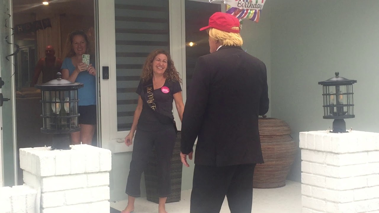 The Donald Telegram for special birthday in Boca Raton-- May 2020 - YouTube