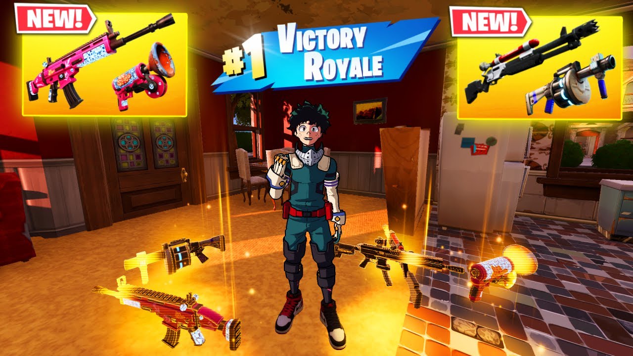 IZUKU MIDORIYA vs OG MYTHIC’S CHALLENGE ( NEW! Fortnite OG Chapter 2 ...