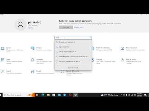 how to change password - YouTube