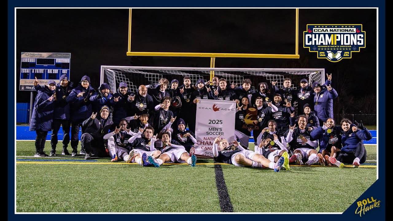 2025 CCAA Men's Soccer Gold Medal Match | Humber vs. Ch. Saint-Lambert ...