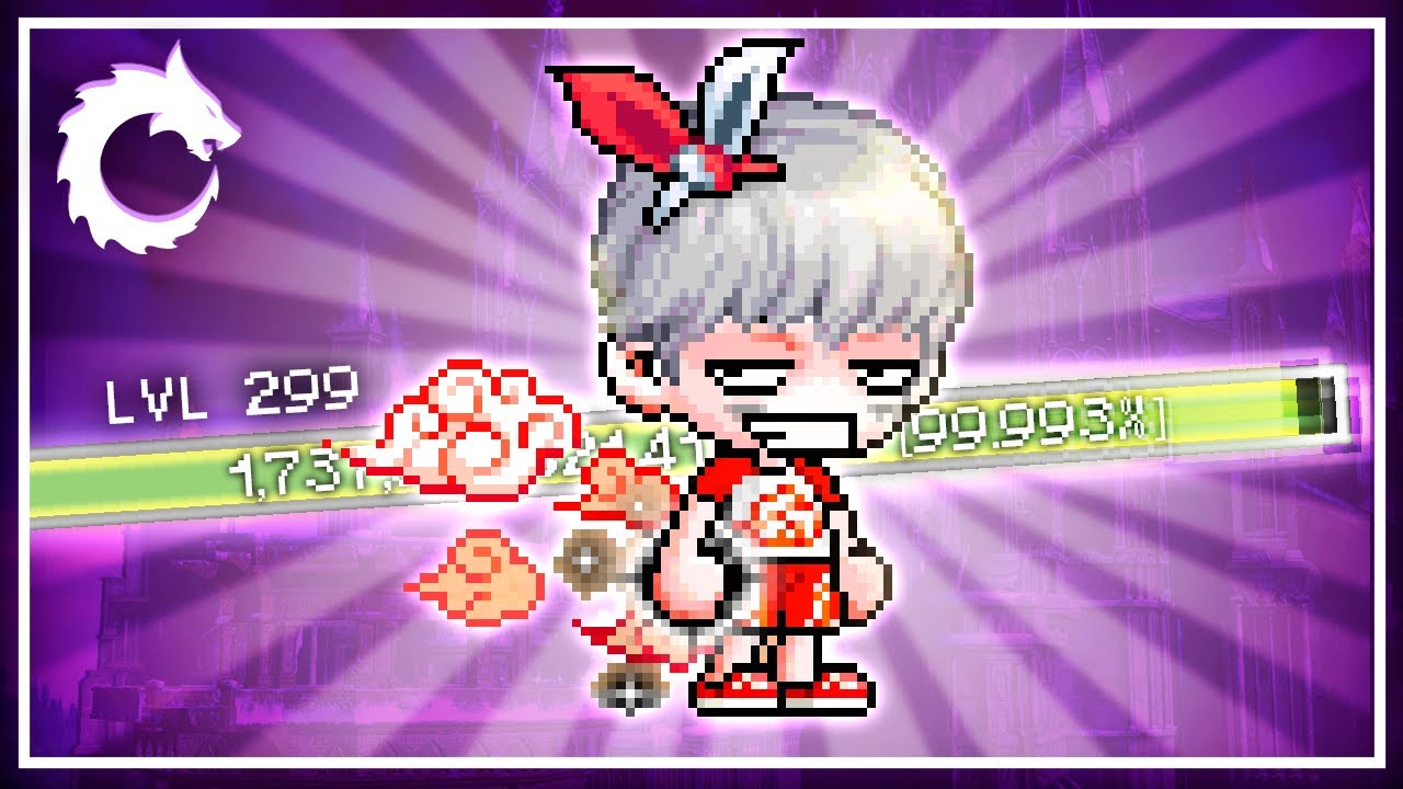 Congrats To World's First Maple Story lvl 300! | Castle Super Beast 267 ...