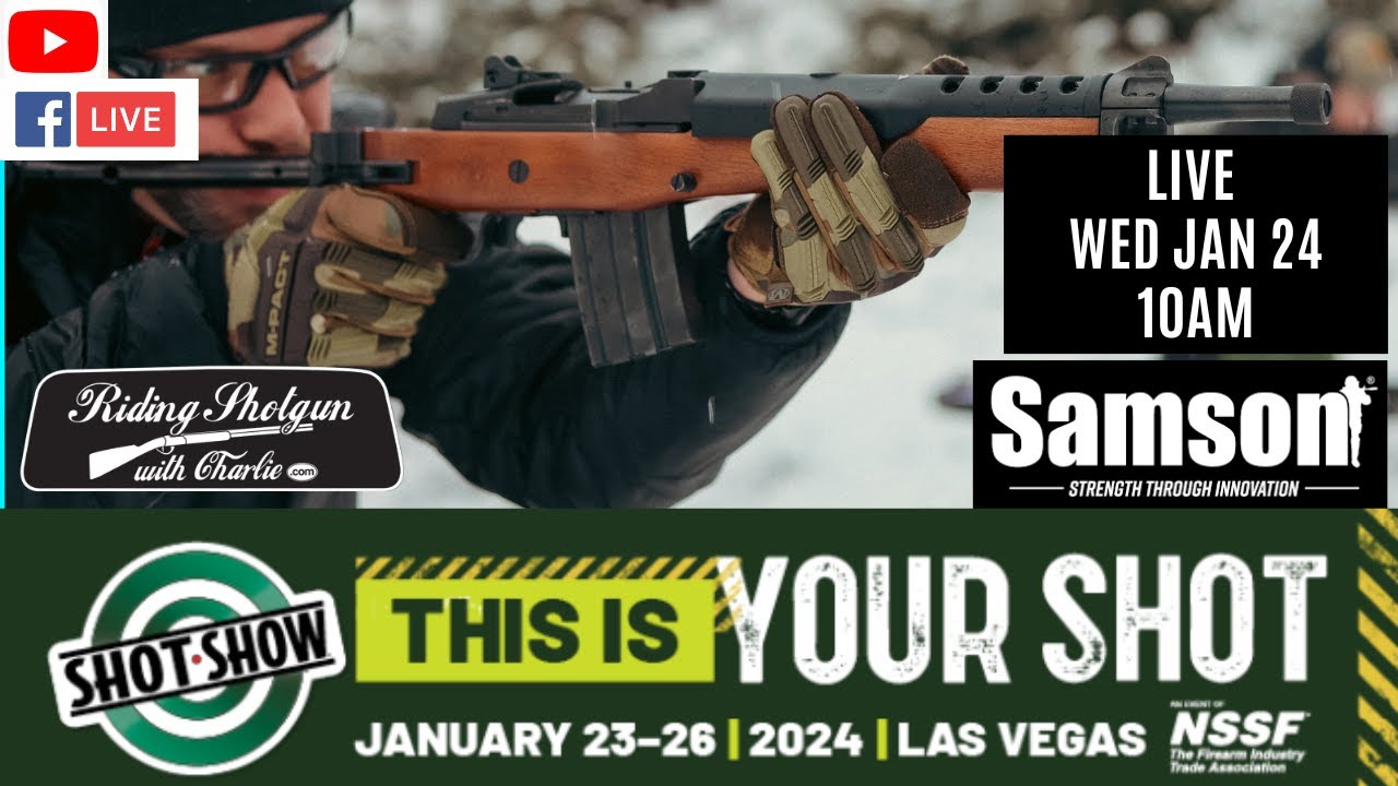 Live From SHOT Show Samson Mfg Booth 70737 - YouTube