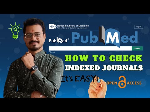 How do I check if a journal is indexed in PubMed? How to search journal in PubMed database ...