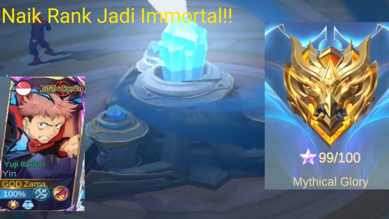 Satu Match Ini Naik Ke Rank Immortal!! - YouTube