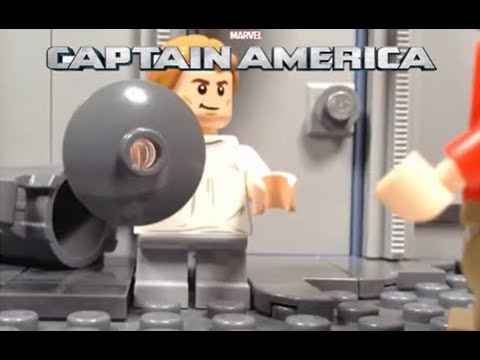 All 4 Captain America Movies In Lego! - YouTube