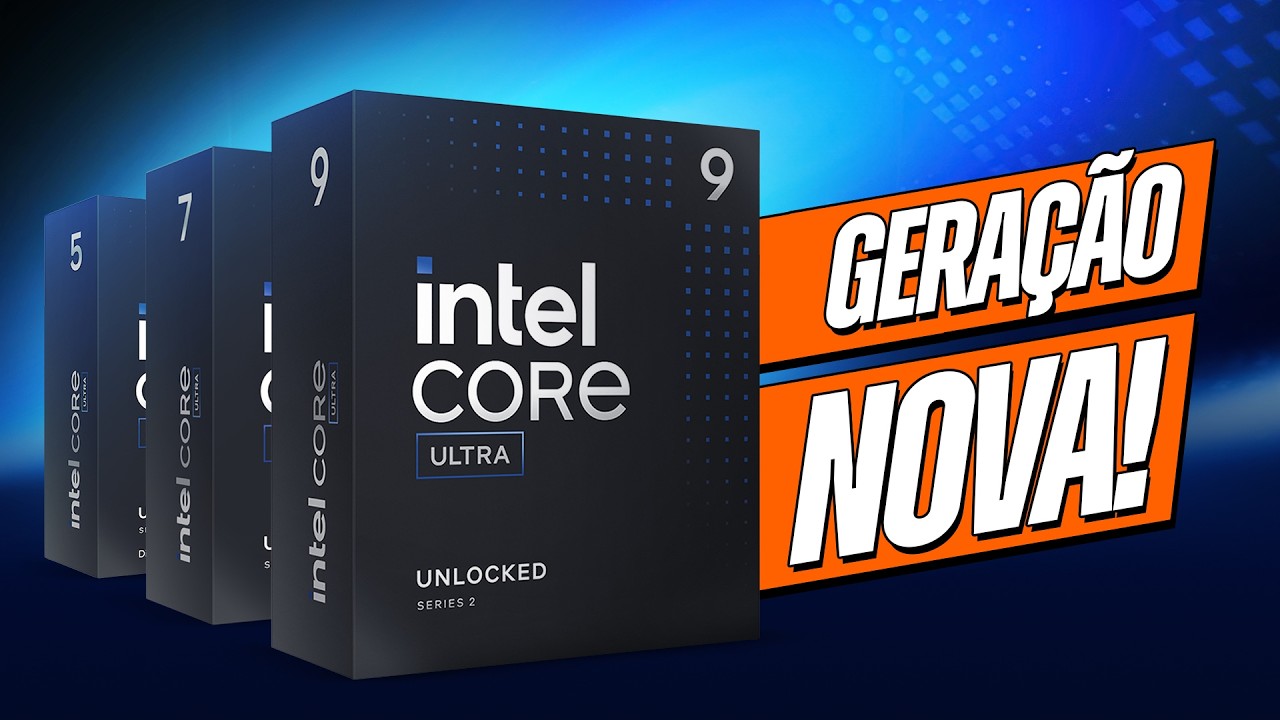CONHEÇA OS NOVOS INTEL CORE ULTRA! Ficam melhores ainda com as MOBO da ...