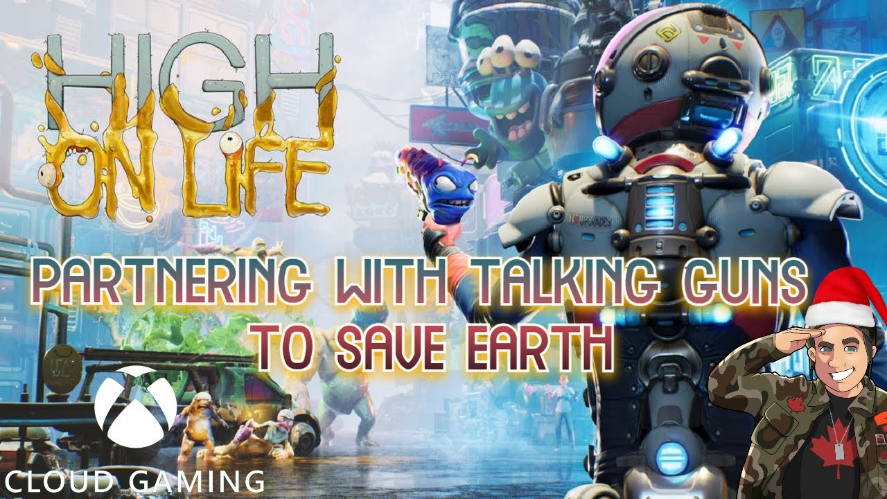 Partnering with talking guns to save earth in High on Life | Xbox Cloud ...