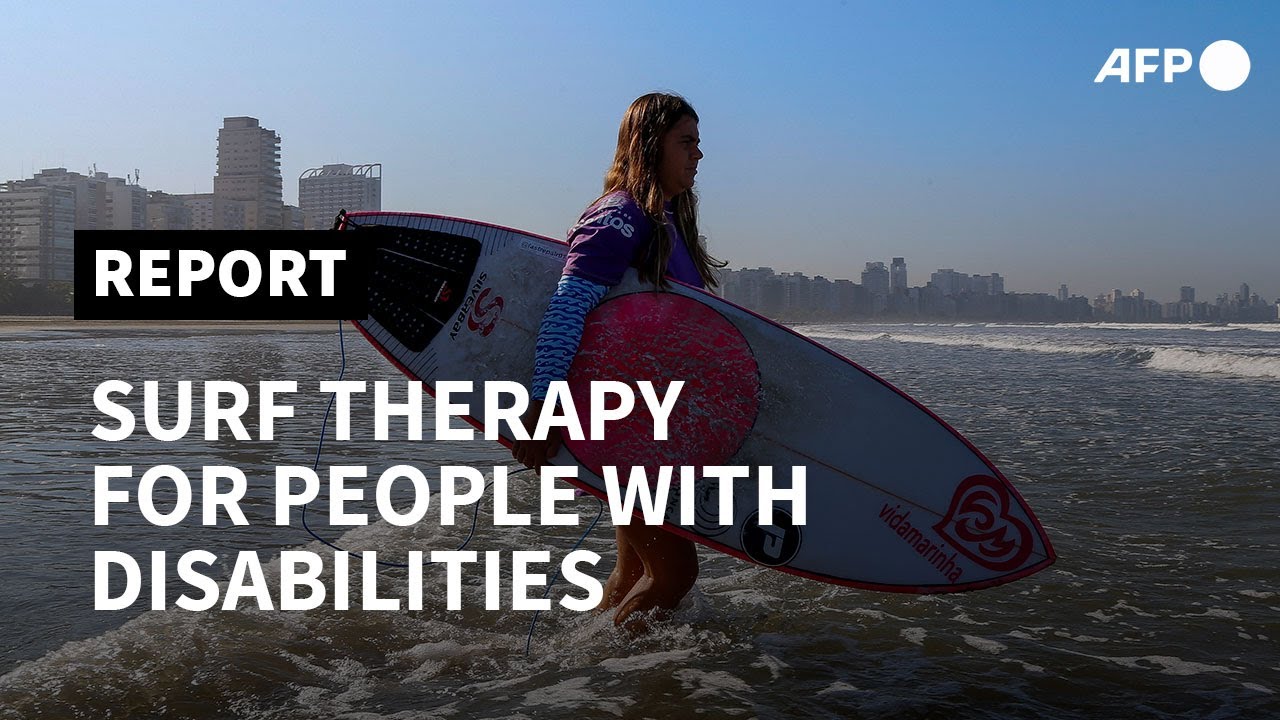 Surfing the waves: a form of therapy for people with disabilities in ...