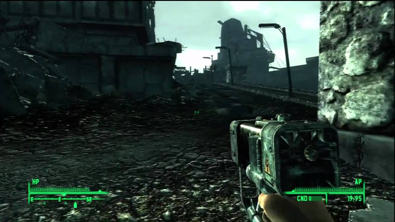 Outside Rivet City - Fallout 3 Gameplay - YouTube