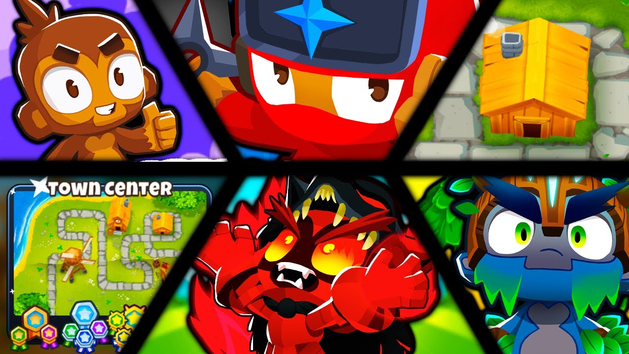 Super Simple Chimps Strategy Town Center Chimps in BTD6 - YouTube