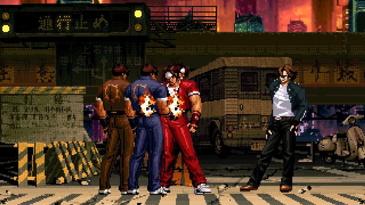 Mugen - 4 Against 1 - Clone Kyo Team vs Alter Kyo - YouTube