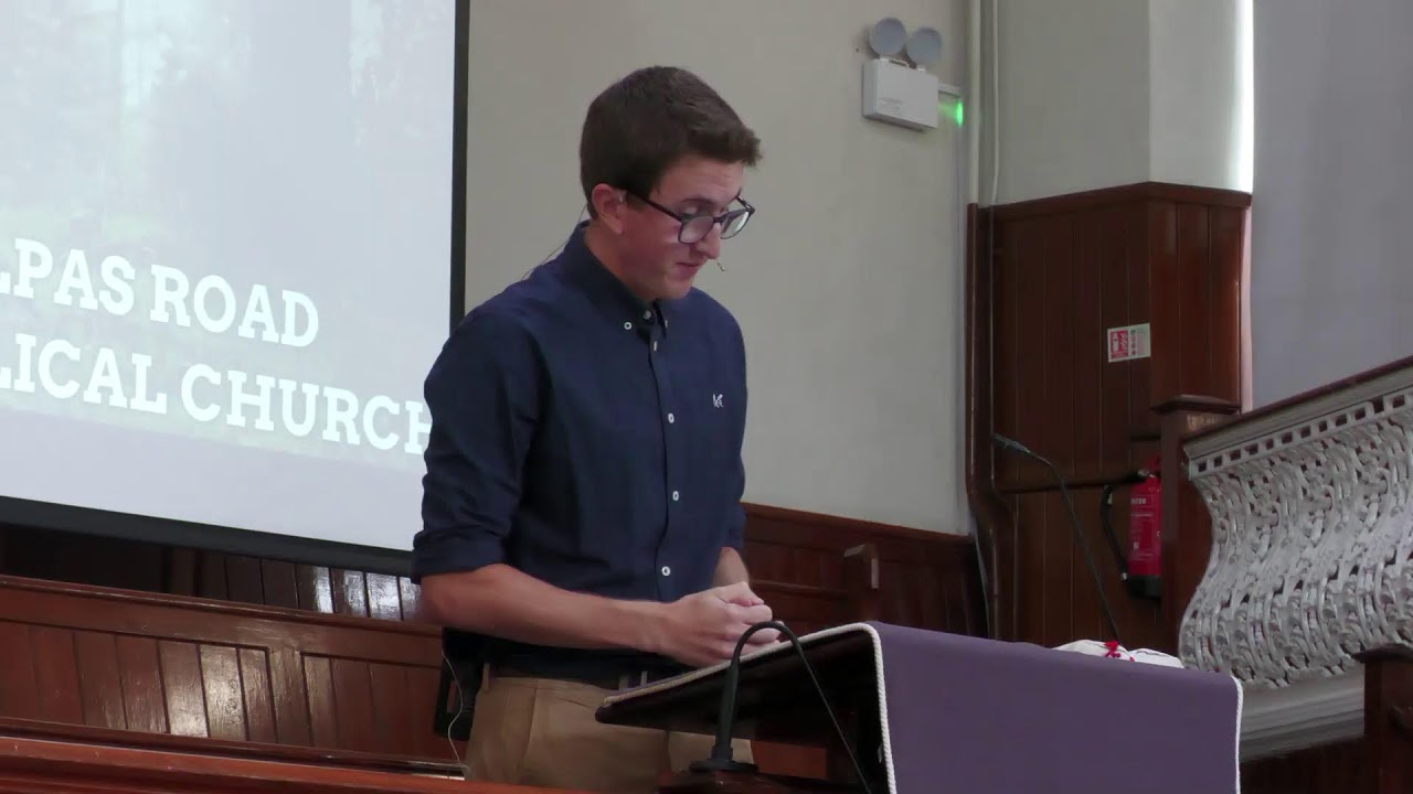 28/08/22 AM Romans 3:9-26 Dafydd Williams - YouTube